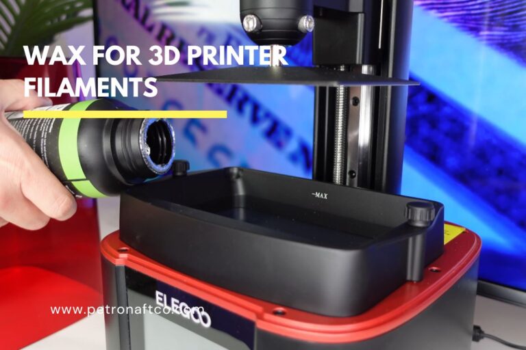 Wax For 3D Printer Filaments